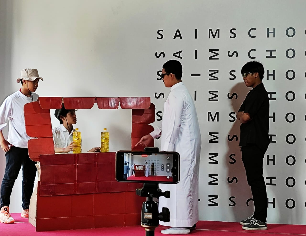 SMP SAIM: Pentas Drama ‘Azab Penimbun Minyak Goreng’ - SAIM